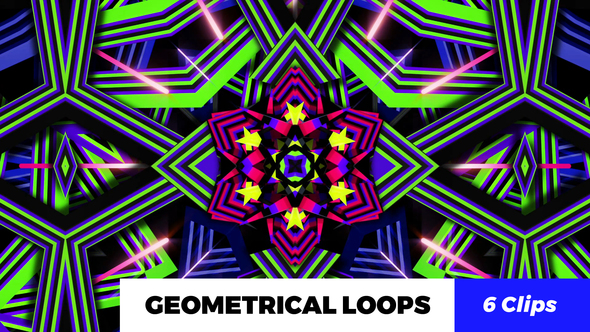Geometrical Loops, Motion Graphics | VideoHive